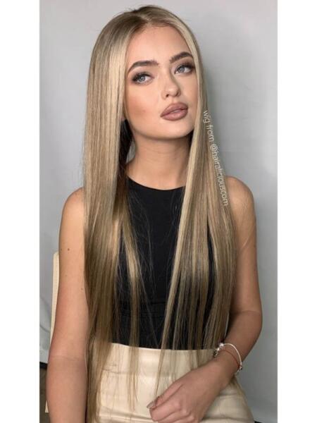 Glueless lace front wig "JENNIFER ANISTON" | Hairalicious