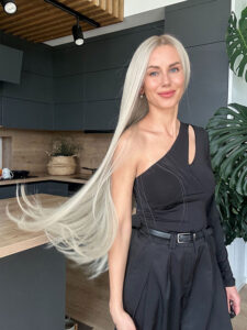 Blonde wig “KIM K” (superstar long)