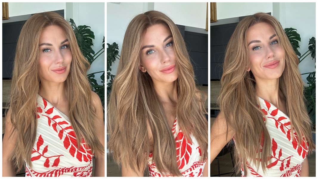 Honey blond lace front wig "MARGOT ROBBIE" | Hairalicious