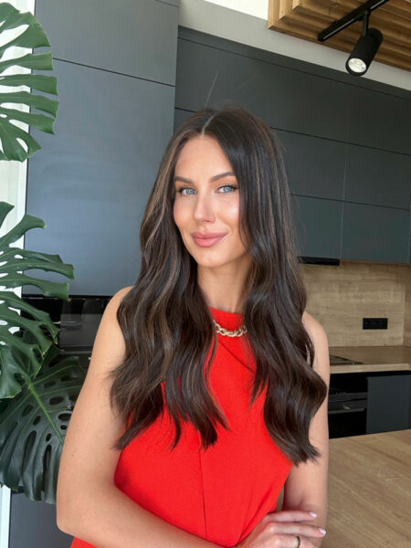 Dark dimensional brunette wig "OLIVIA RODRIGO" | Hairalicious