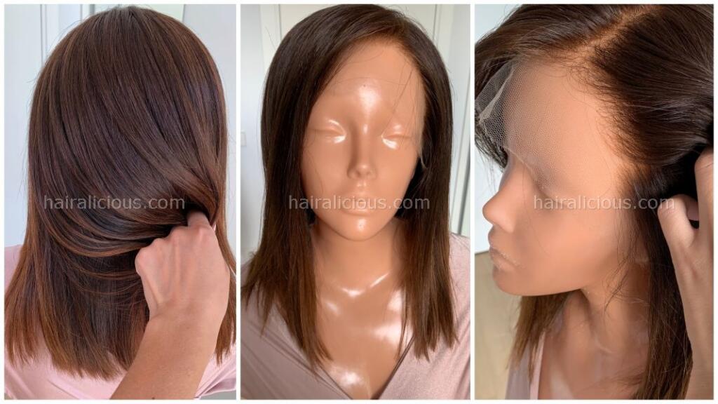 Glueless Human Hair Wigs | Hairalicious.com
