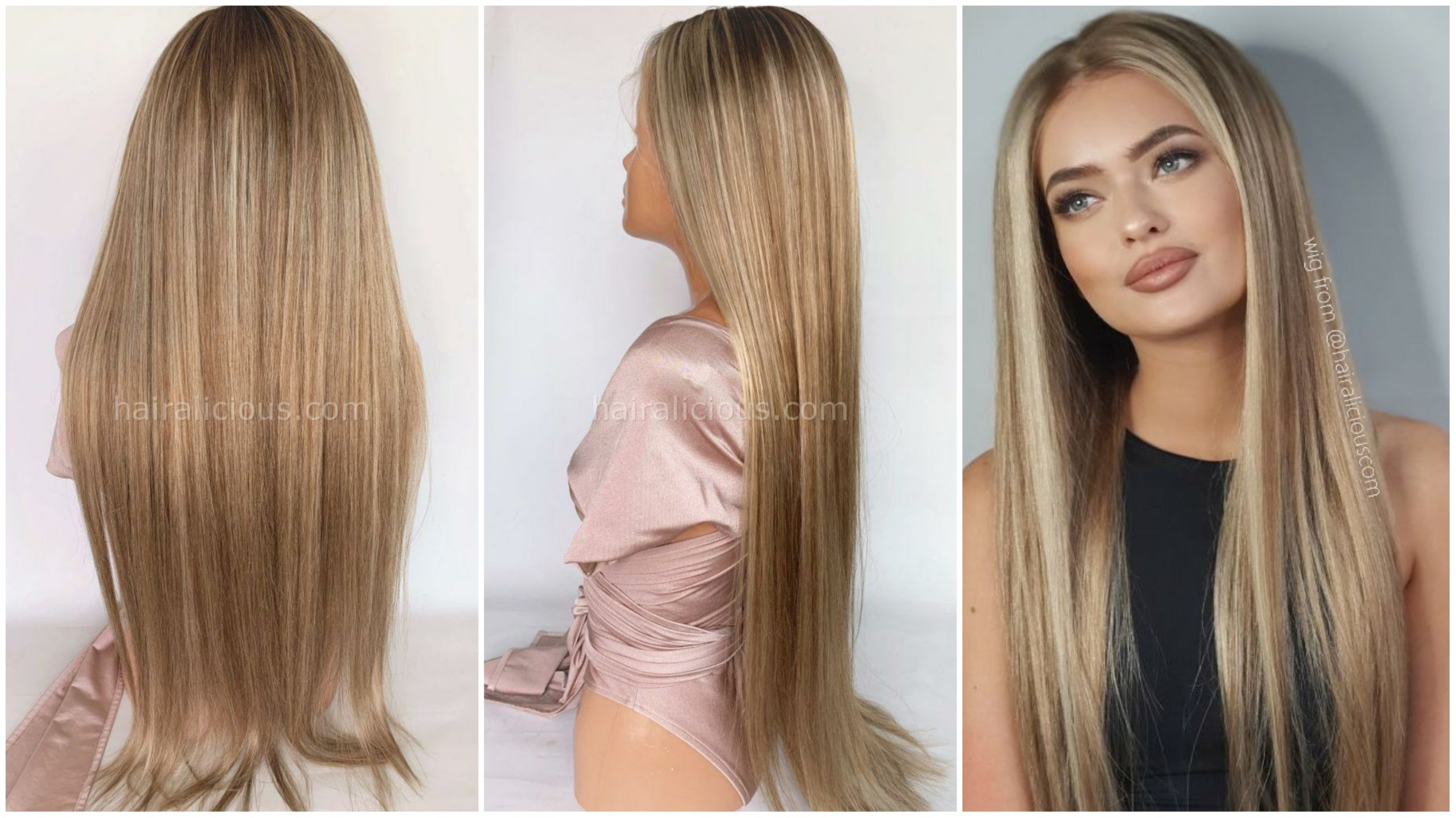 Glueless lace front wig "JENNIFER ANISTON" | Hairalicious